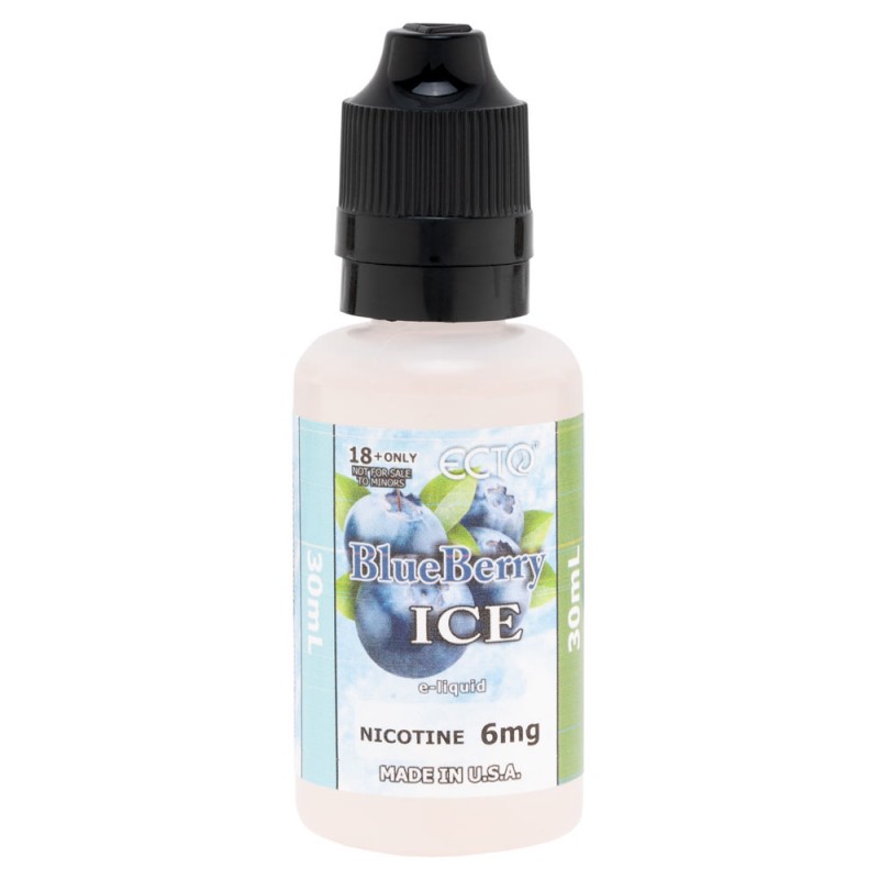 Blueberry ICE E-Liquid - 30mL, ecto liquid